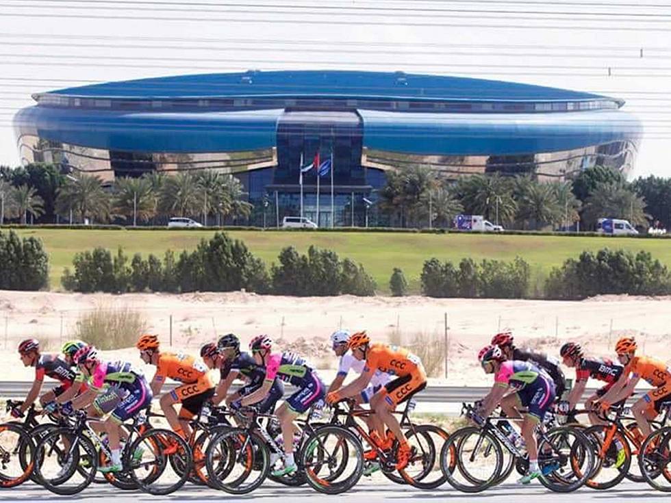 Sport venue Hamdan Sports Complex for the team training camps