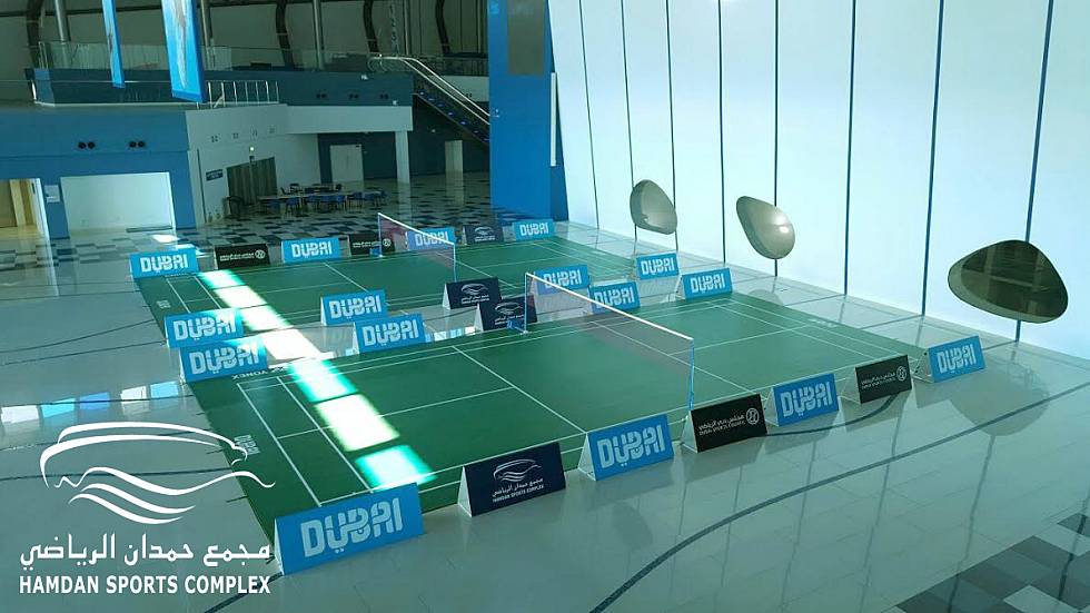 Sport venue Hamdan Sports Complex for the team training camps