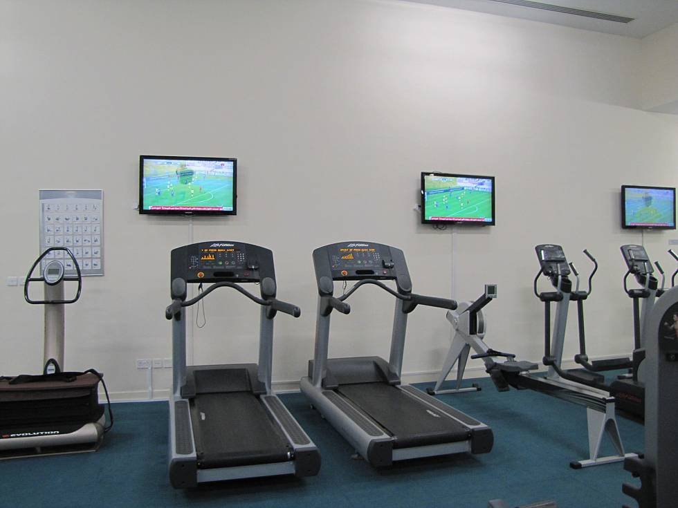 Sport venue Hamdan Sports Complex for the team training camps