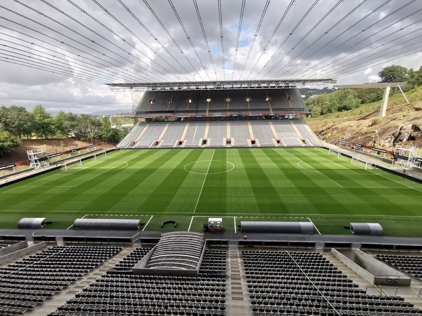 Sport venue Braga Municipal Stadium for the team training camps