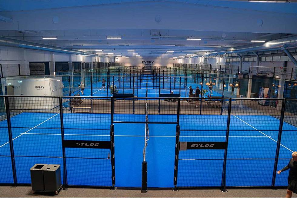 Sport venue Every Padel Aby Arena for the team training camps