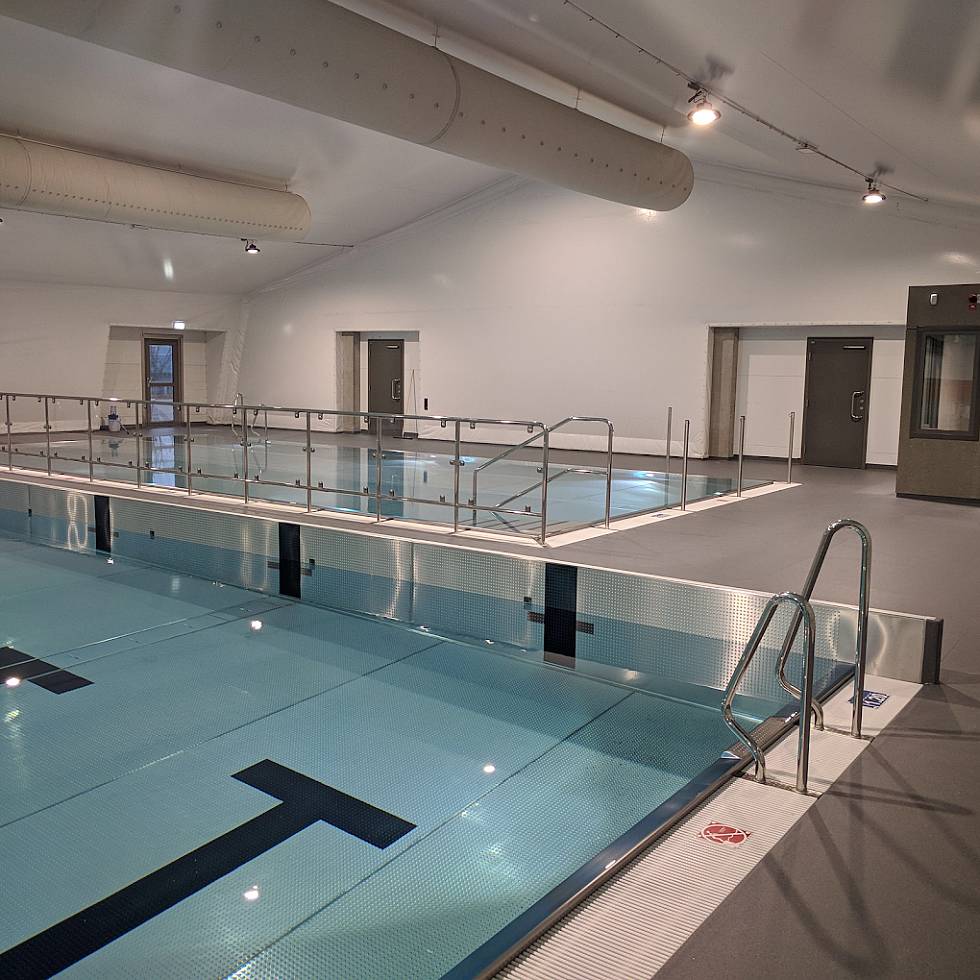 Sport venue Little Aby Bathhouse for the team training camps