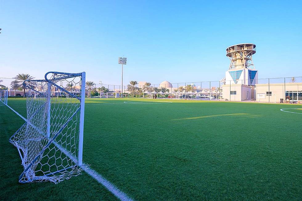 Sport venue Abu Dhabi Country Club for the team training camps