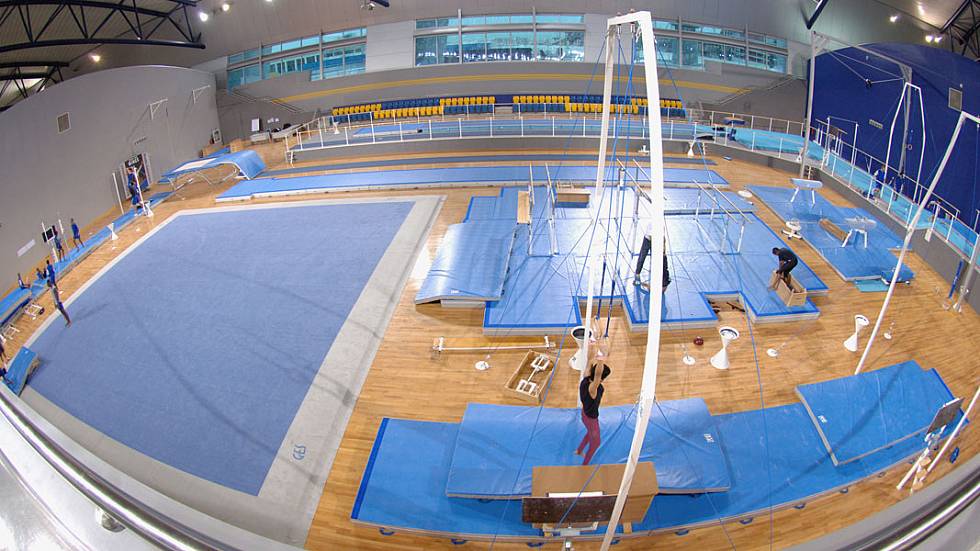 Sport venue Aspire Academy for the team training camps
