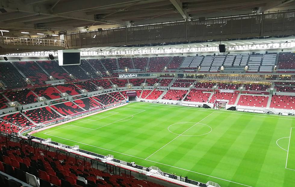 Sportstätte Ahmad bin Ali Stadion für die Mannschaftstrainingslager