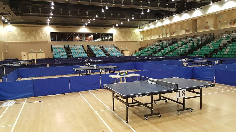 Sport venue The OCBC Arena for the team training camps