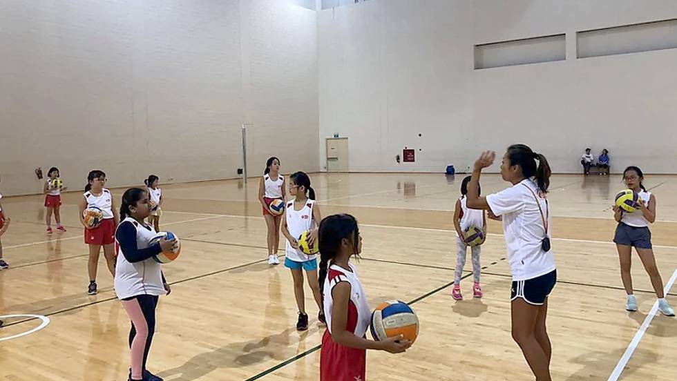 Sport venue The OCBC Arena for the team training camps