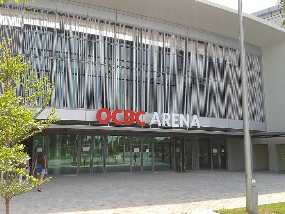 Sport venue The OCBC Arena for the team training camps