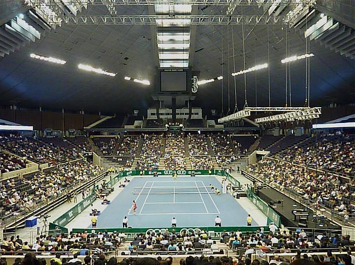 Sport venue Singapore Indoor Stadium for the team training camps