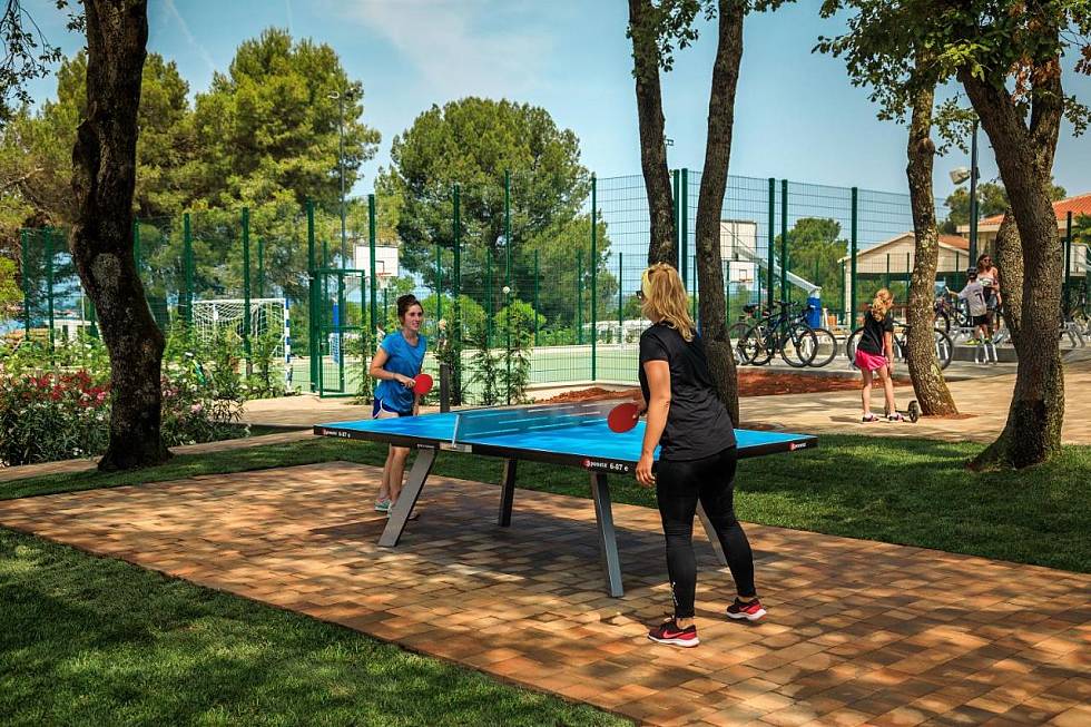 Sport venue Valamar Lanterna Premium Camping Resort for the team ...