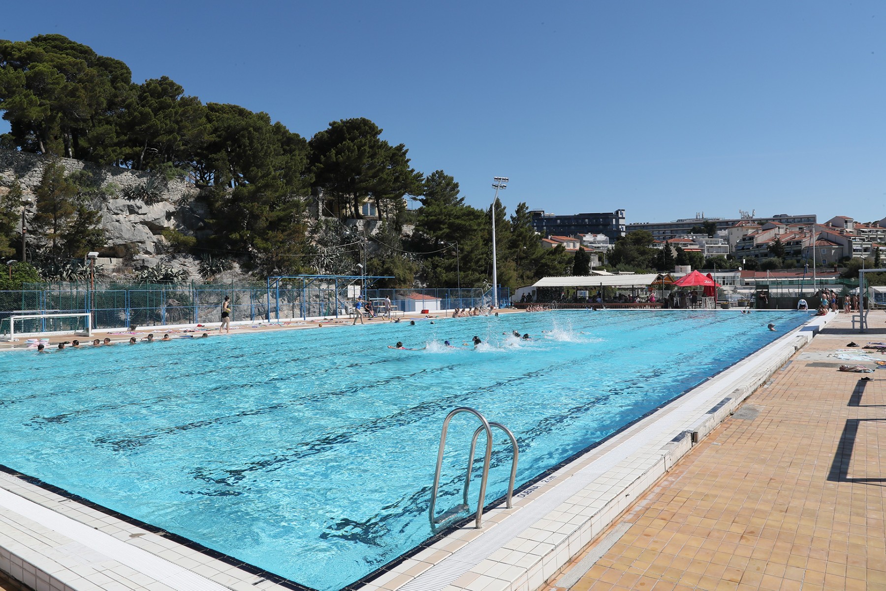 Sport venue Zenta pool Sports Center for the team training camps