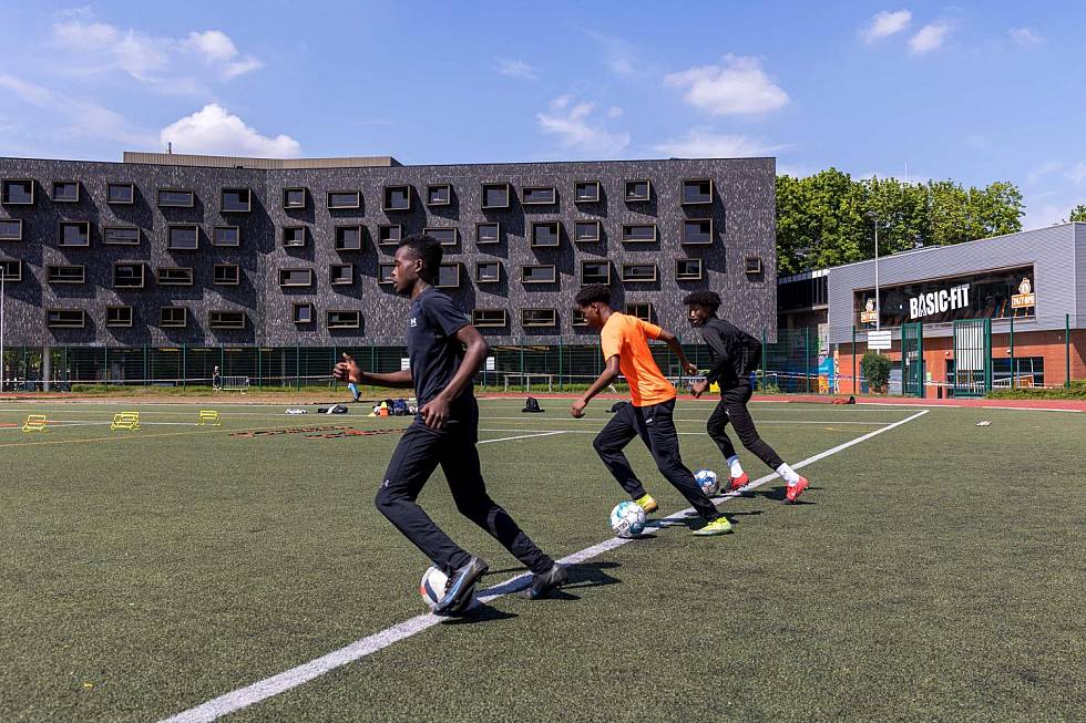 Sport venue VUB Sports Facilities for the team training camps