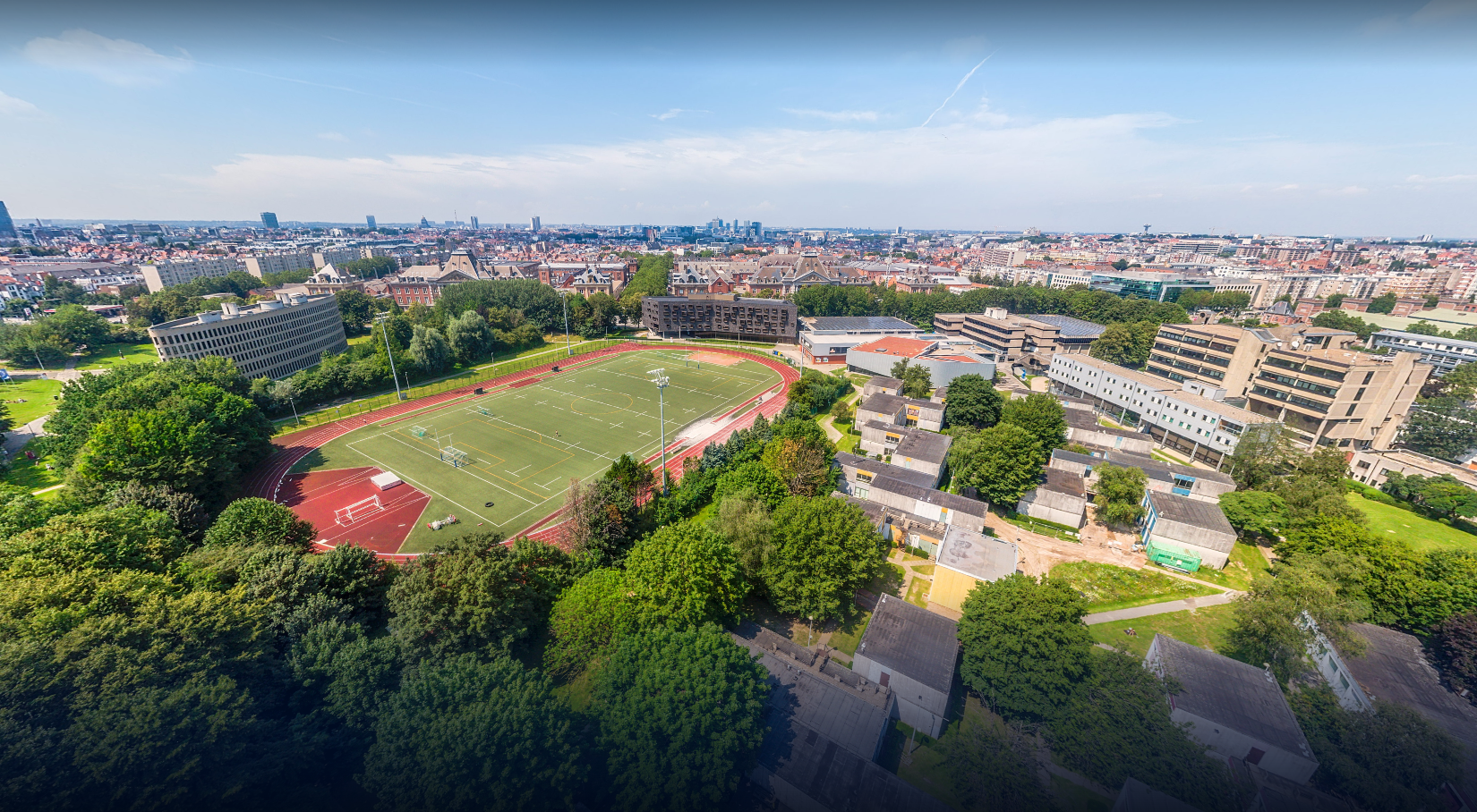 Sport venue VUB Sports Facilities for the team training camps
