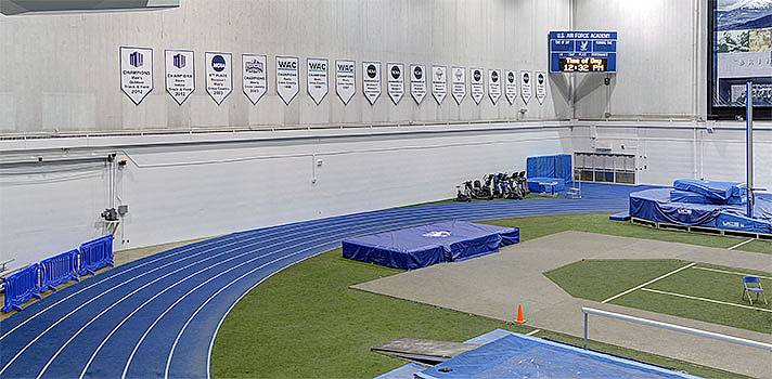Sport venue Cadet Field House for the team training camps
