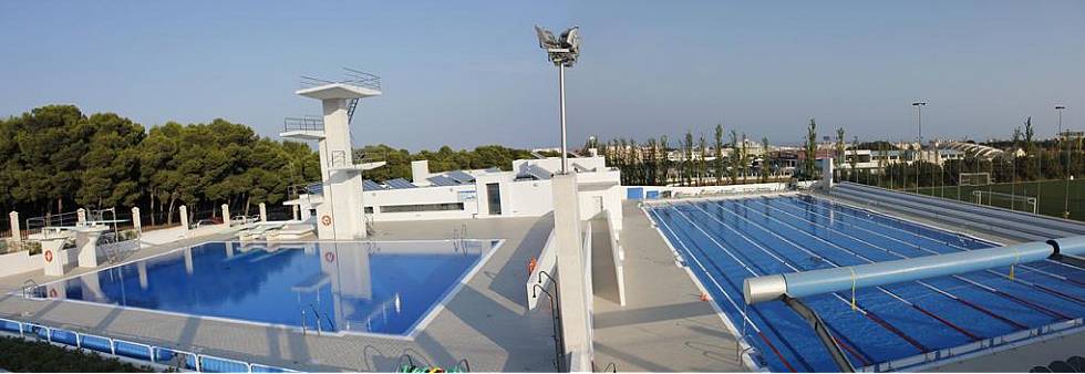 Sport venue Virgen Del Carmen III and IV Pool Complex for the team ...