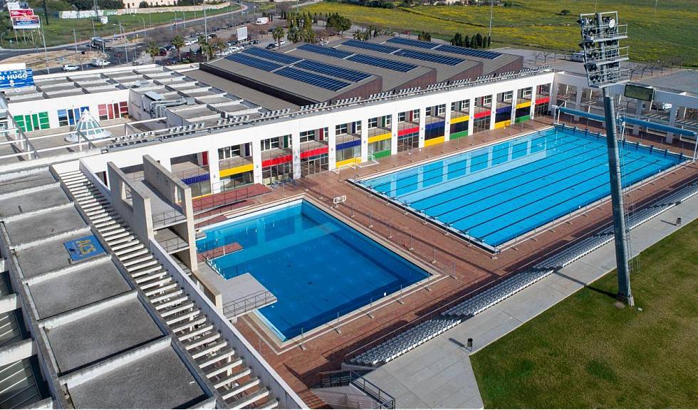 Sport venue Son Hugo Municipal Pools for the team training camps