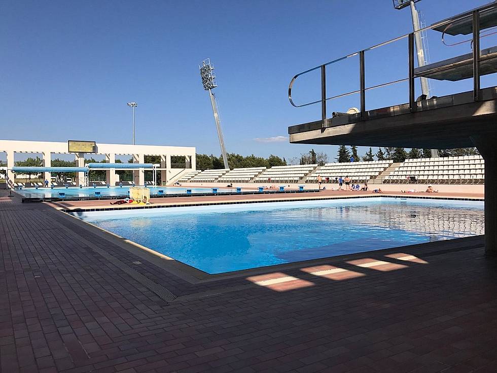 Sport venue Son Hugo Municipal Pools for the team training camps