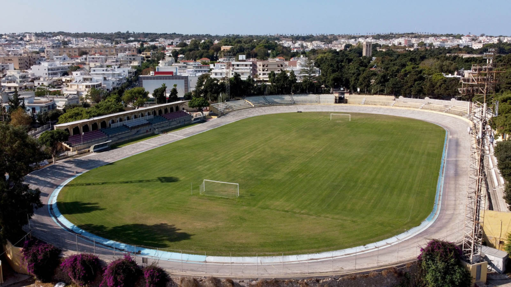 Sport venue Diagoras Municipal Stadium for the team training camps