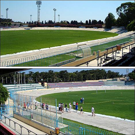 Sport venue Diagoras Municipal Stadium for the team training camps
