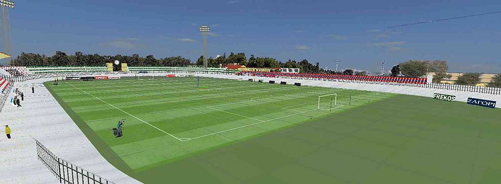 Sport venue Diagoras Municipal Stadium for the team training camps