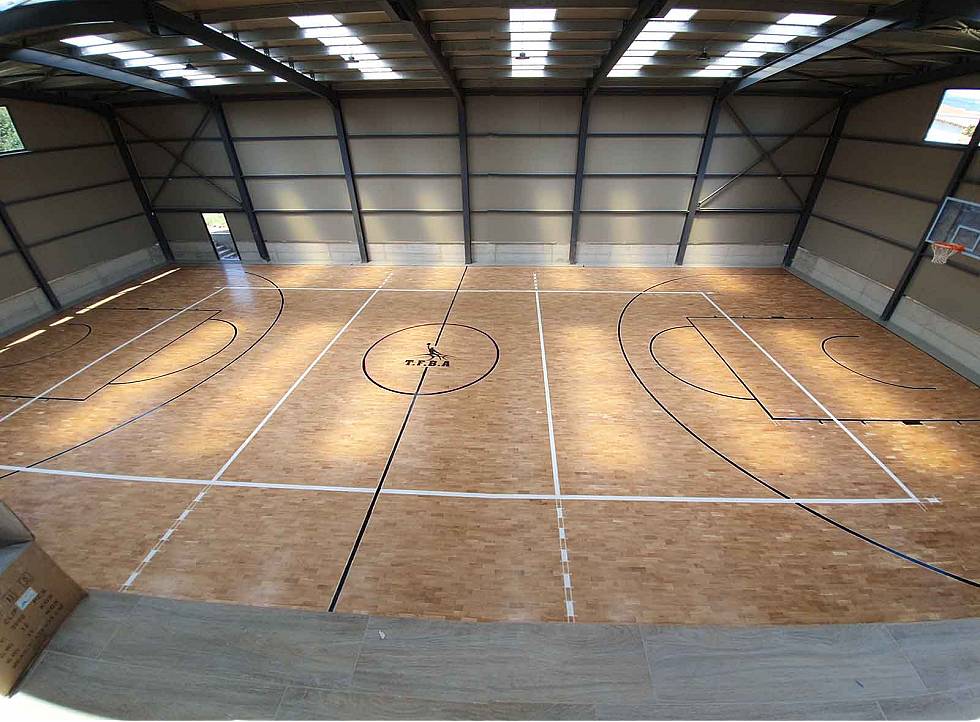 Sport venue Trikala Municipal Indoor Sports Hall for the team training ...