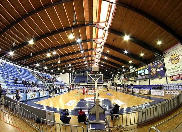 Sport venue Trikala Municipal Indoor Sports Hall for the team training ...