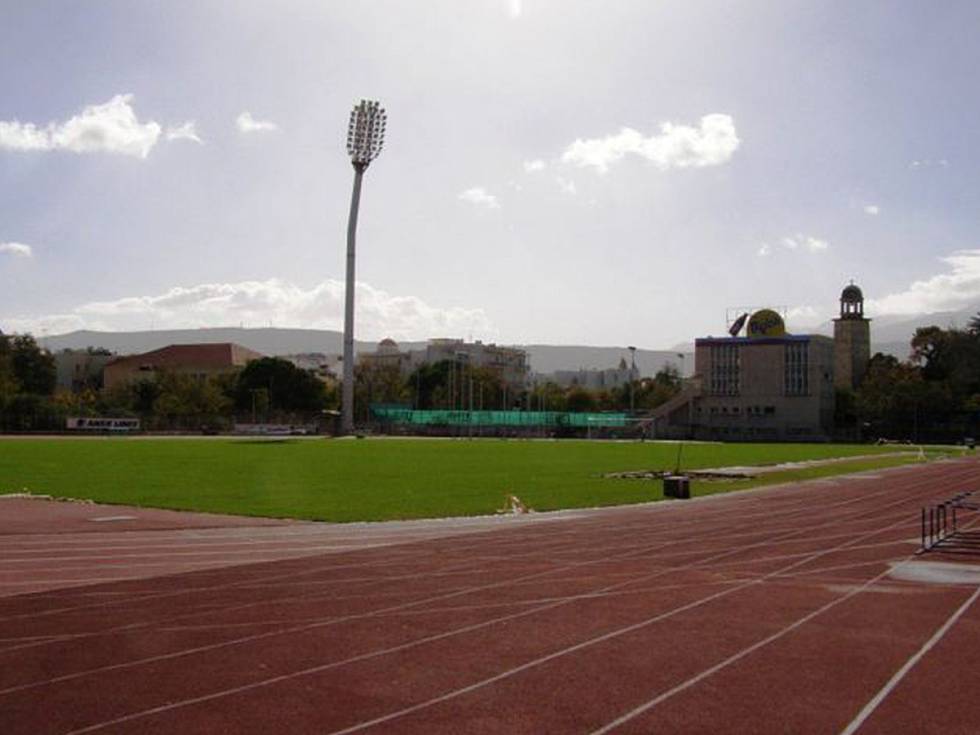 Sport venue Chania National Stadium for the team training camps