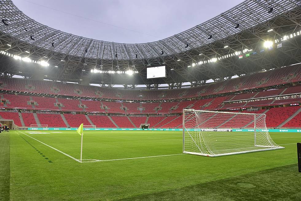 Sport venue Puskas Arena for the team training camps