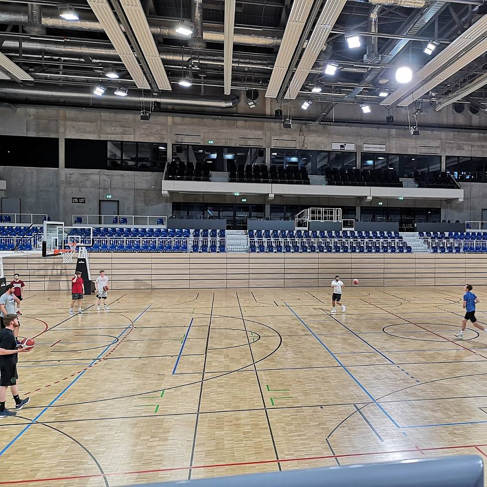 Sport venue SNP Dome for the team training camps