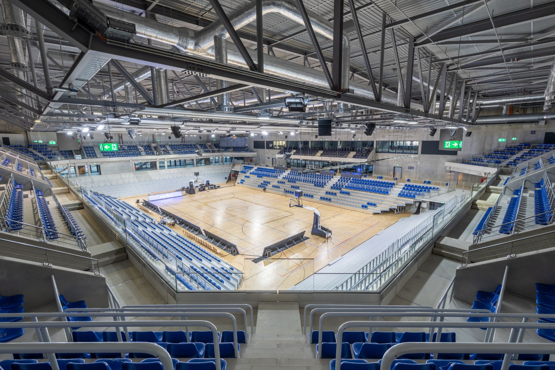 Sport venue SNP Dome for the team training camps