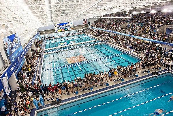 Sport venue NAU Wall Aquatic Center for the team training camps