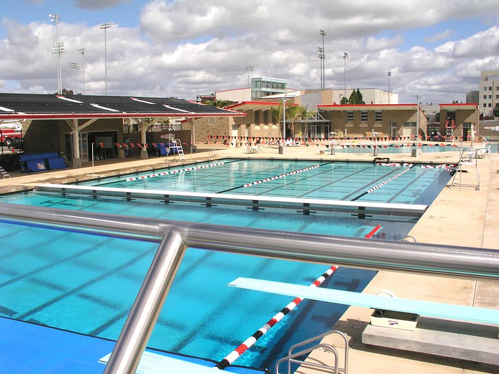 Sport venue Aztec Aquaplex Complex for the team training camps