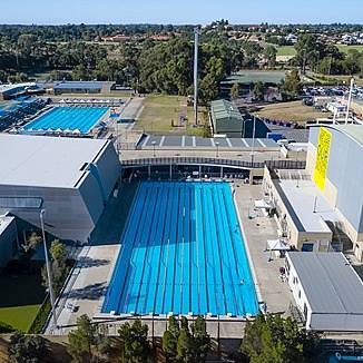 Sport venue HBF Stadium for the team training camps
