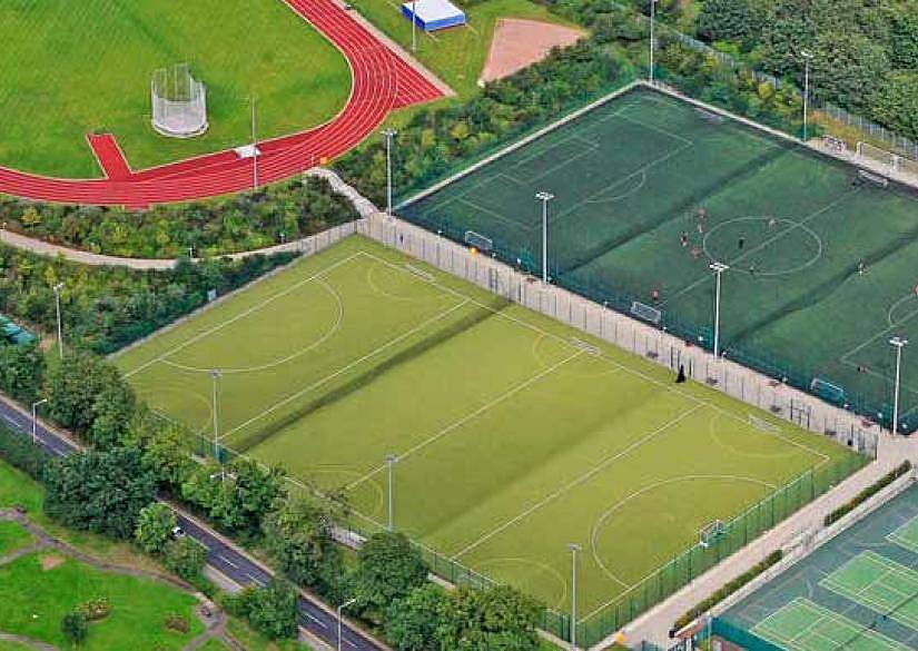 Sport venue Brunel University Sports Park for the team training camps