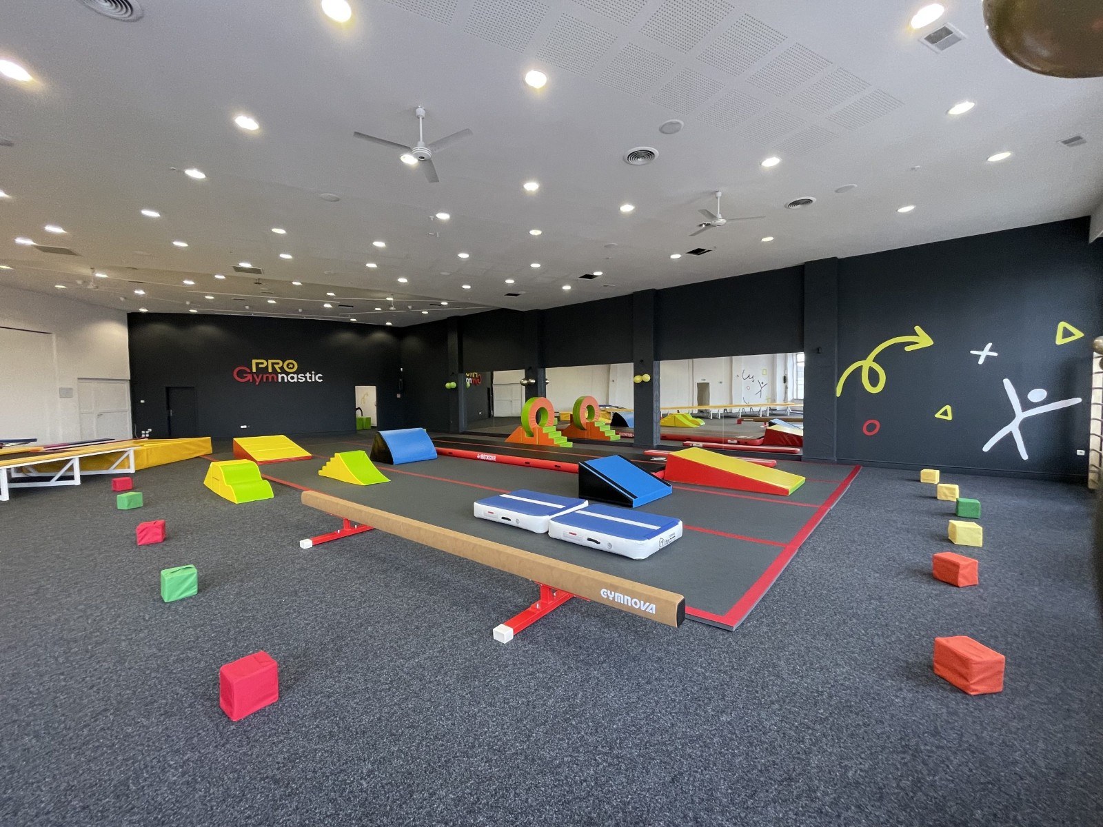 Sport venue Gymnastic Modlniczka for the team training camps