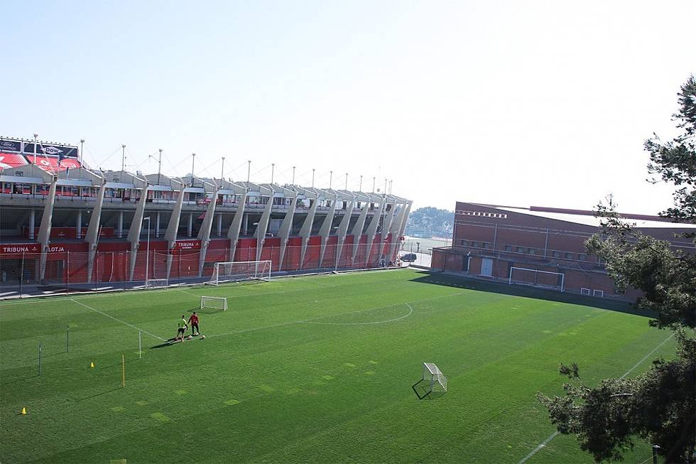Sport venue Gymnastics Football field for the team training camps