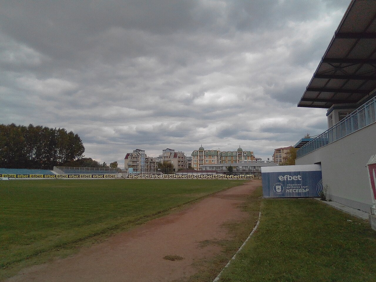 Sport venue City Stadium Nessebar for the team training camps