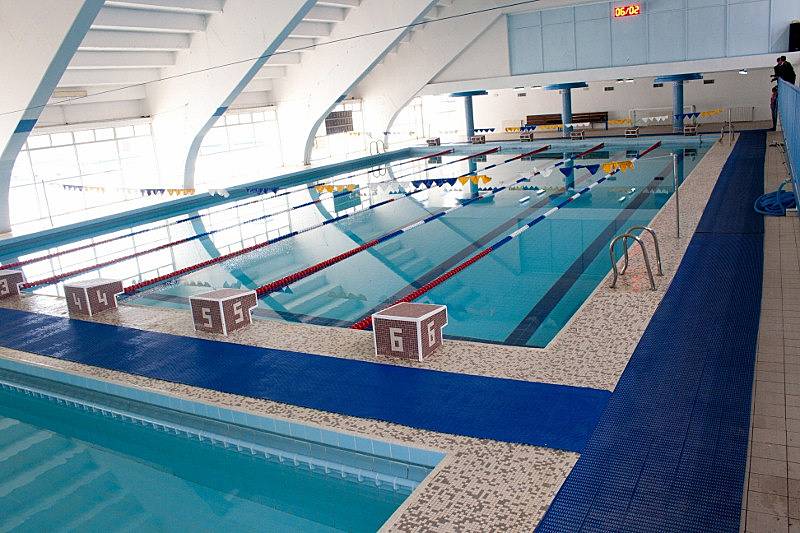 Sport venue El Menzah Olympic Swimming Pool for the team training camps