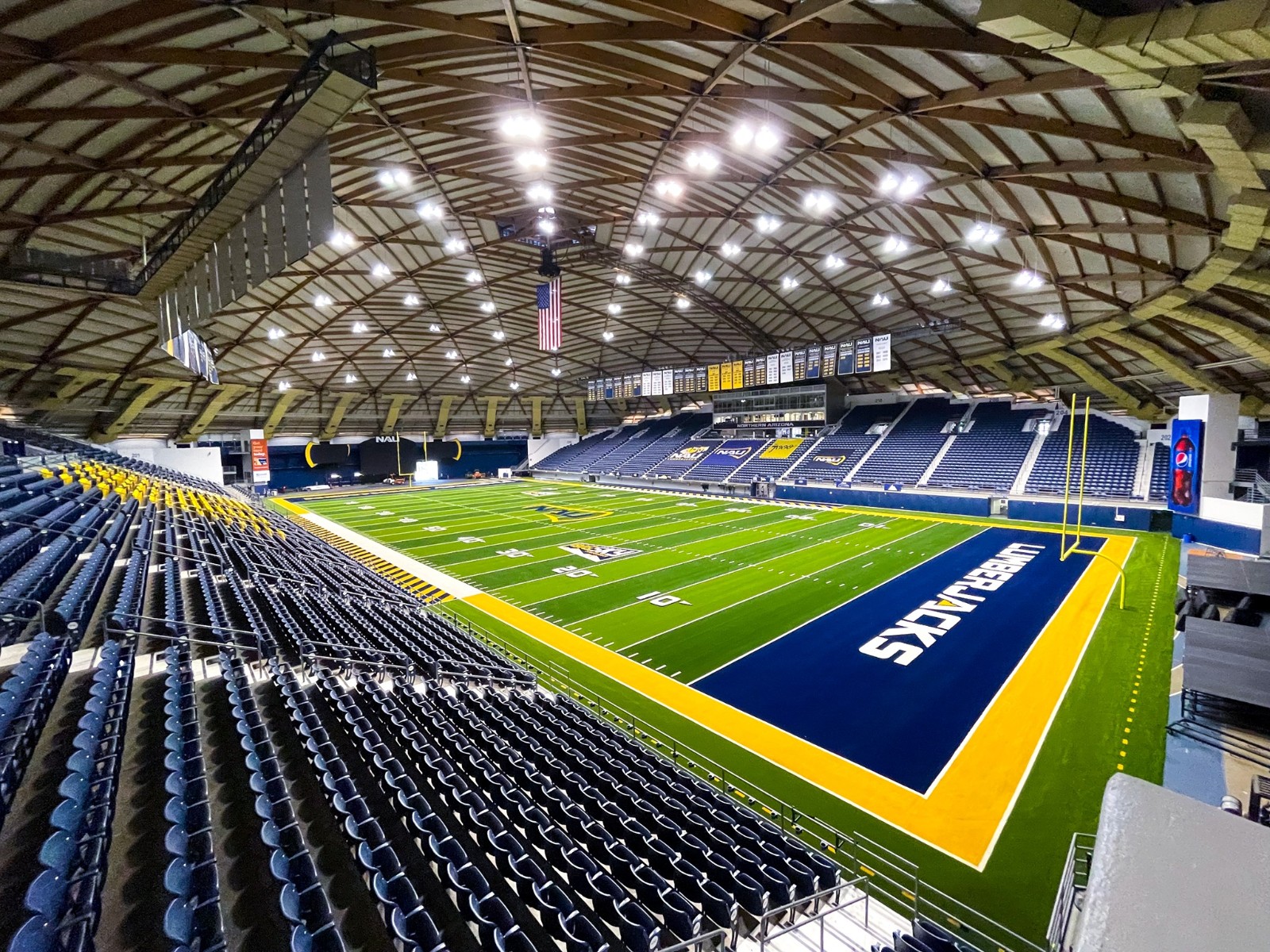 Sport venue Walkup Skydome for the team training camps