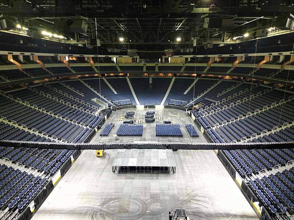 Sport venue Gas South Arena for the team training camps