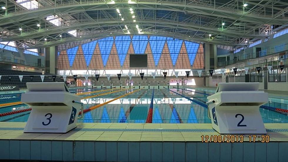 Sport venue Wingate Olympic swimming pools for the team training camps