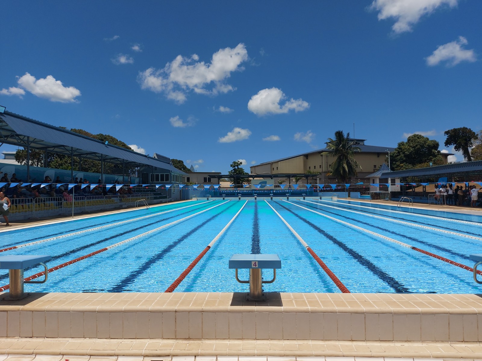 Sport venue Serge Alfred Public Swimming Pool for the team training camps