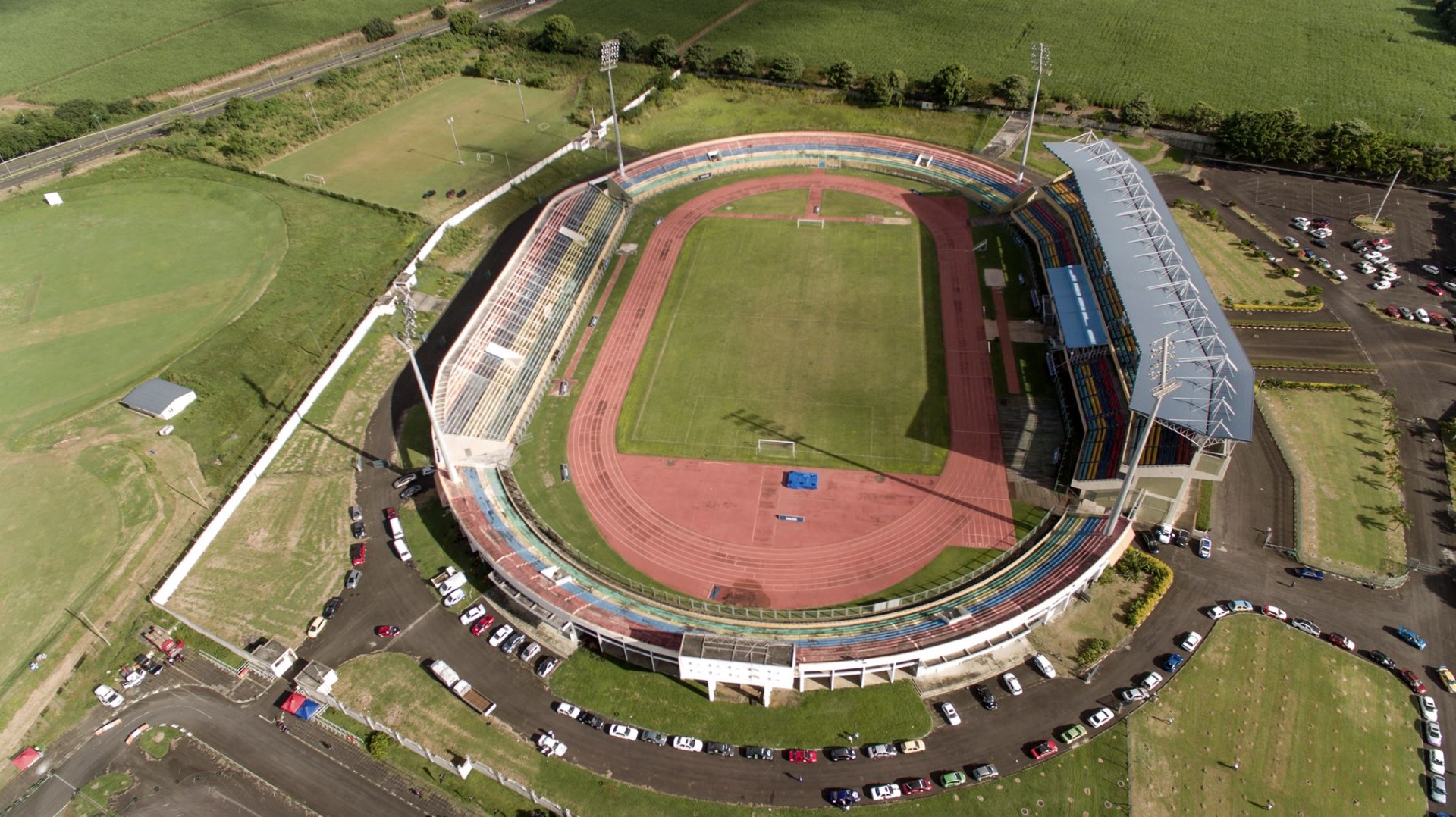 Sport venue Anjalay Coopen Stadium for the team training camps