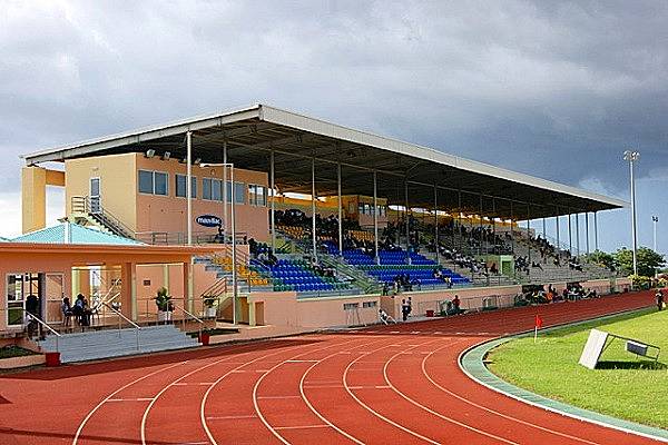 Sport venue Germain Comarmond Stadium for the team training camps