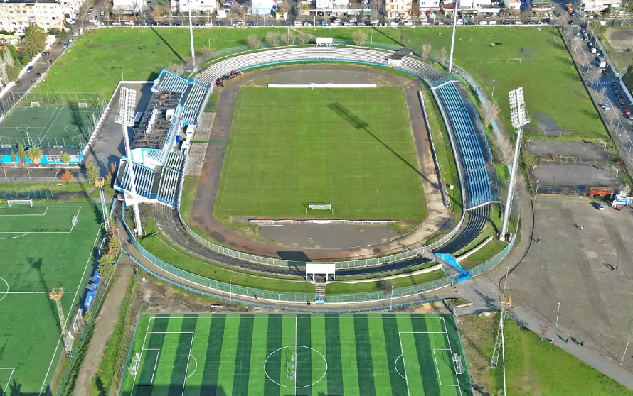 Sport venue Niko Dovana Stadium for the team training camps