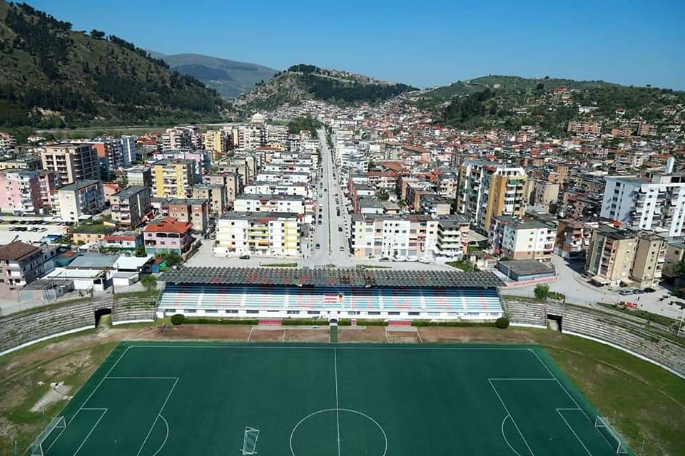Sport venue Tomori Stadium for the team training camps