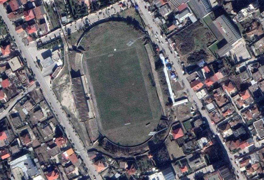 Sport venue Besa Stadium for the team training camps