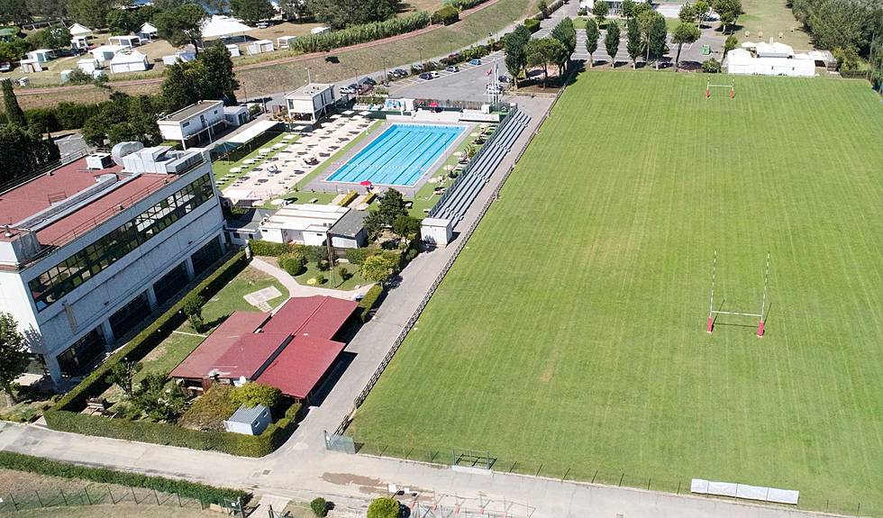 Sport venue Impianto Tor di Quinto Sports Center for the team training ...