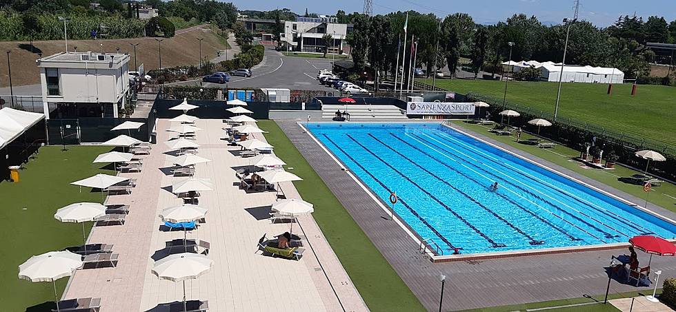 Sport venue Impianto Tor di Quinto Sports Center for the team training ...