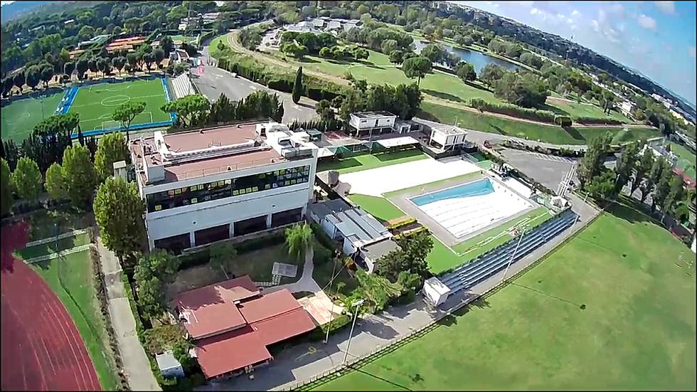 Sport venue Impianto Tor di Quinto Sports Center for the team training ...
